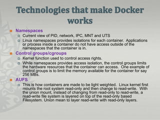 Understanding the container landscape and it associated projects | PPTX | Operating Systems ...