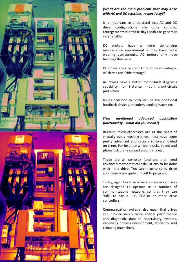 Production line drives: Understanding the control system