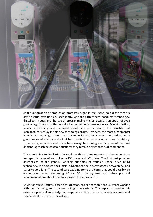 Production line drives: Understanding the control system
