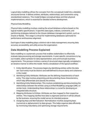 Understanding the Critical Role of Data Modelling in Data Architecture ...