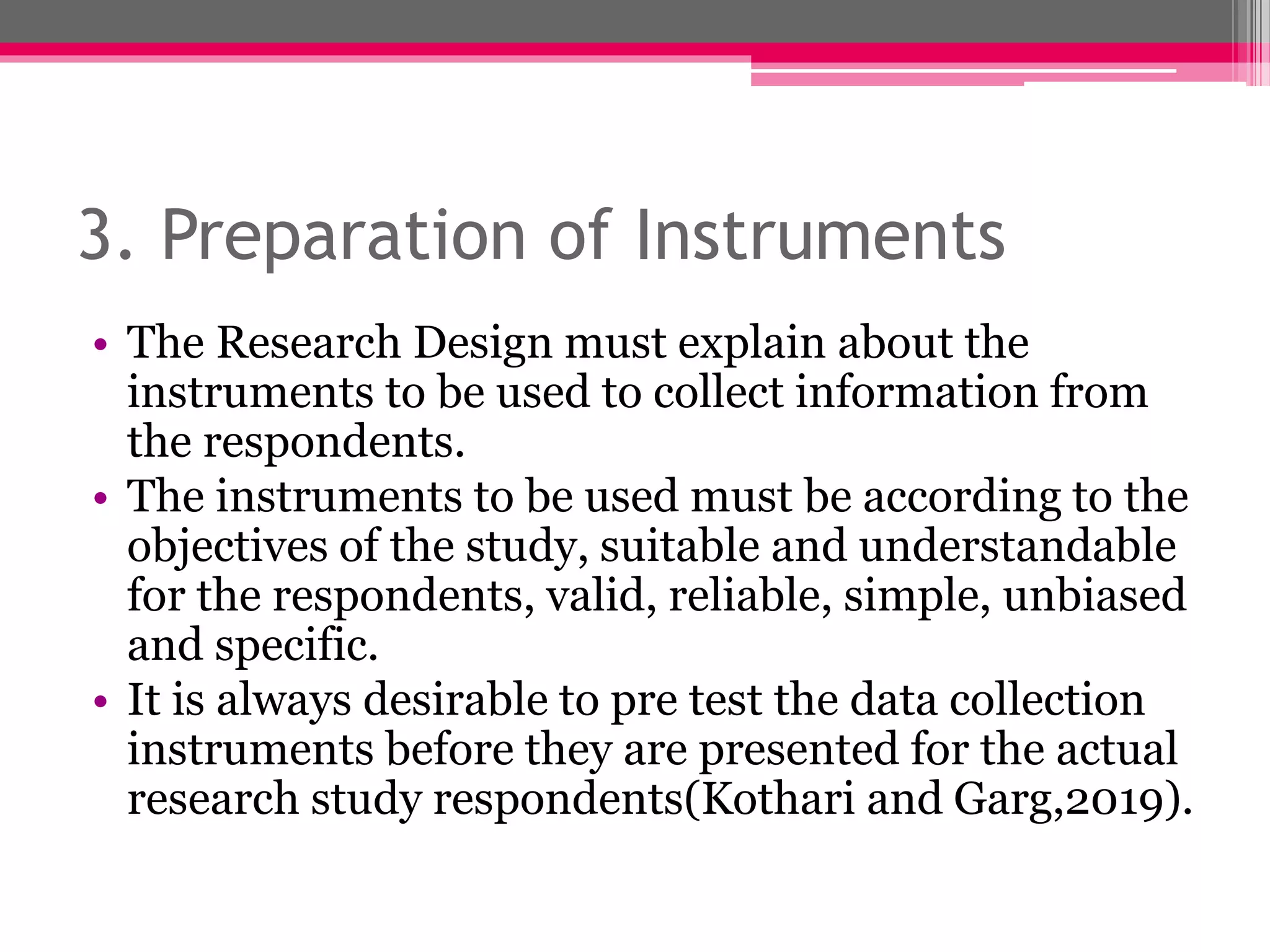 Understanding the Descriptive/ Diagnostic Research Design | PPTX