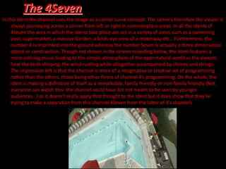 Understanding the design of idents | PPT