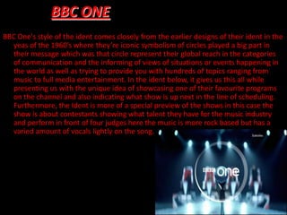 Understanding the design of idents | PPT