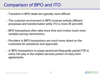 Understanding The Difference Between Ito And Bpo | PDF