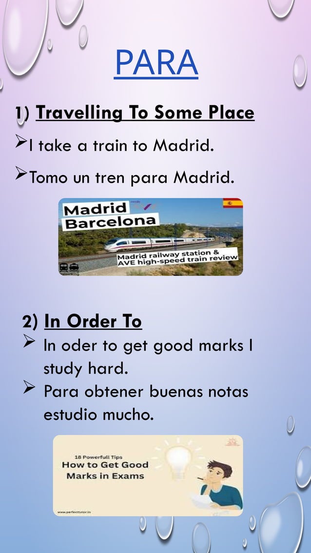 Understanding the difference between POR and PARA | PPTX