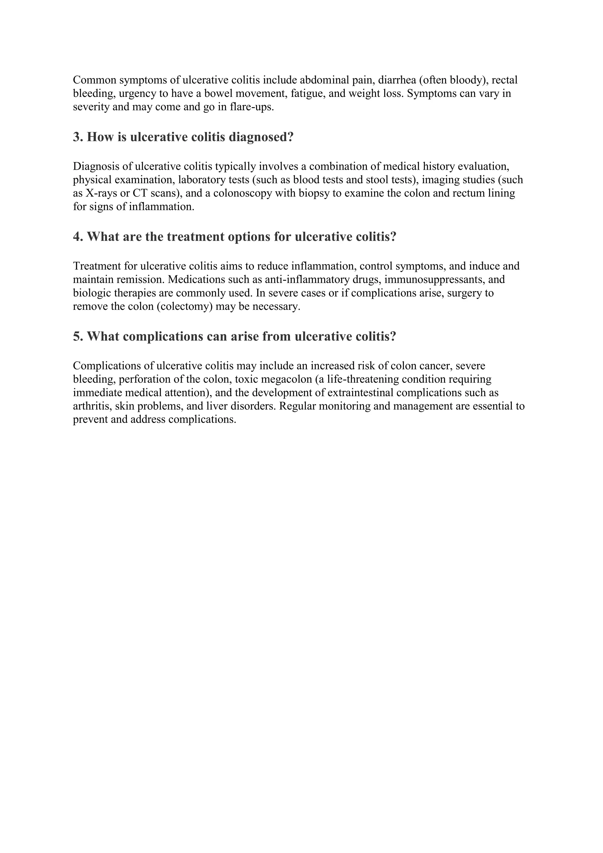 Differences Between Ulcerative Colitis vs Crohn's Disease | The ...
