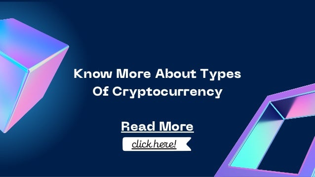 Nikit Shingari | The Different Types of Cryptocurrency | PDF