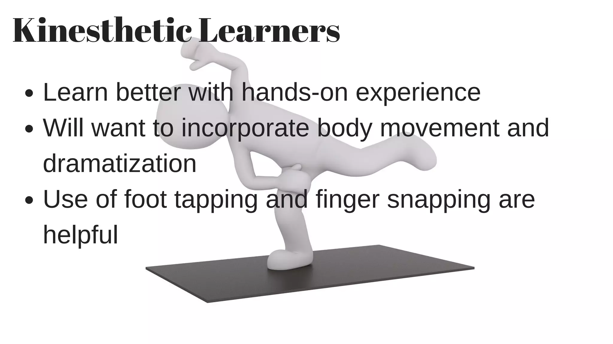 Understanding the different types of learning in your classroom (1) | PPT