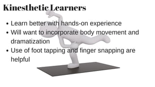 Understanding the different types of learning in your classroom (1) | PPT