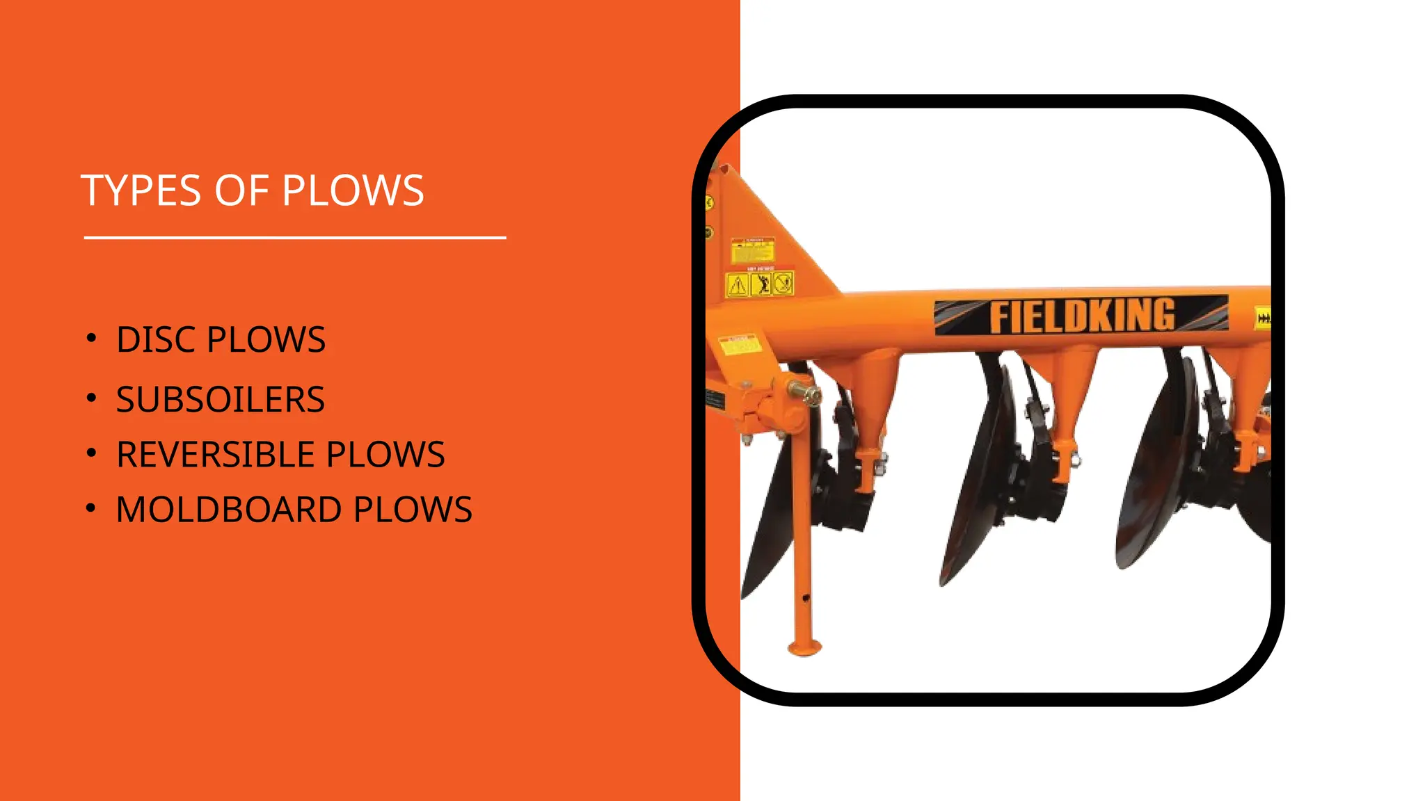 Understanding the Different Types of Plows and Their Uses | PPTX