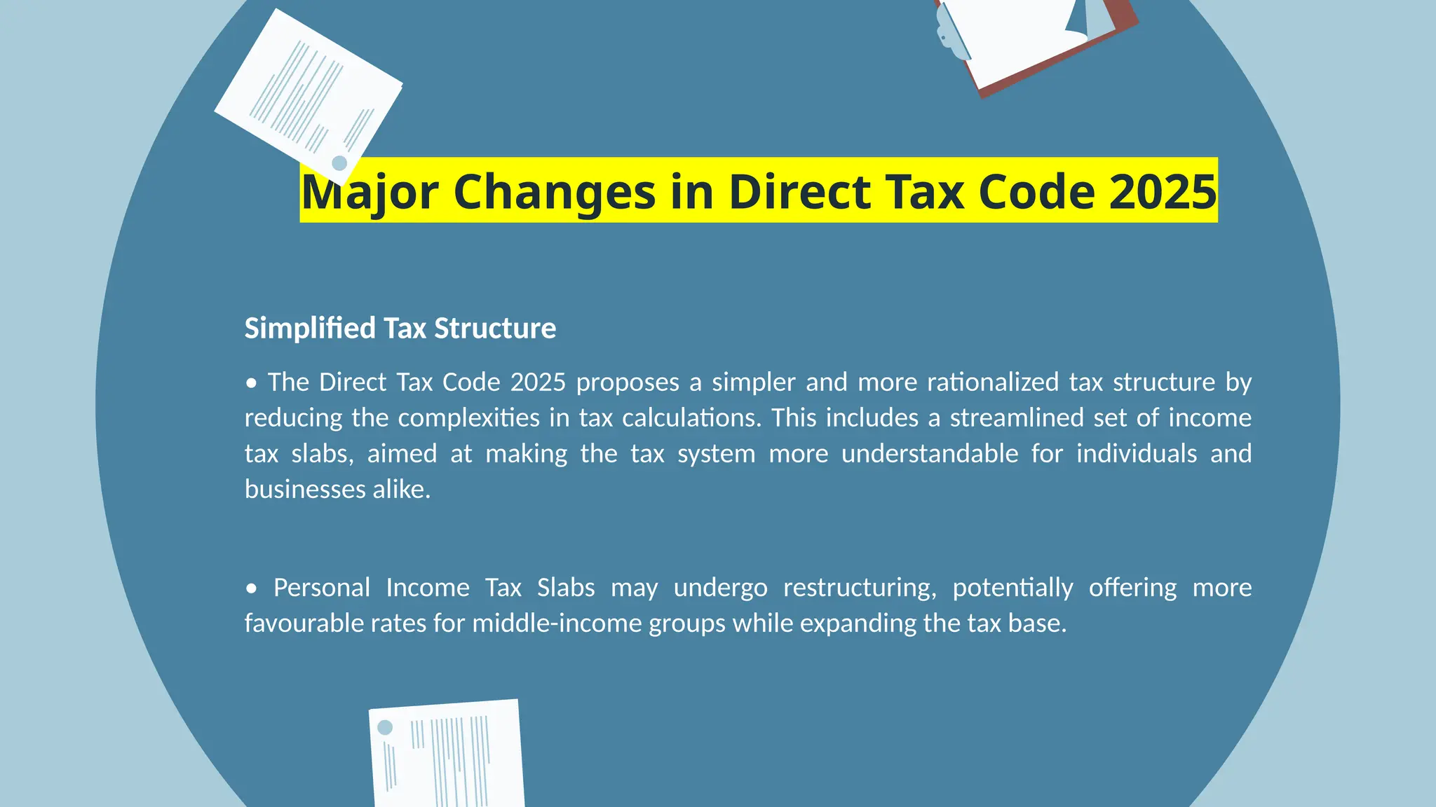 Understanding the Direct Tax Code ppt 2025 | PPTX