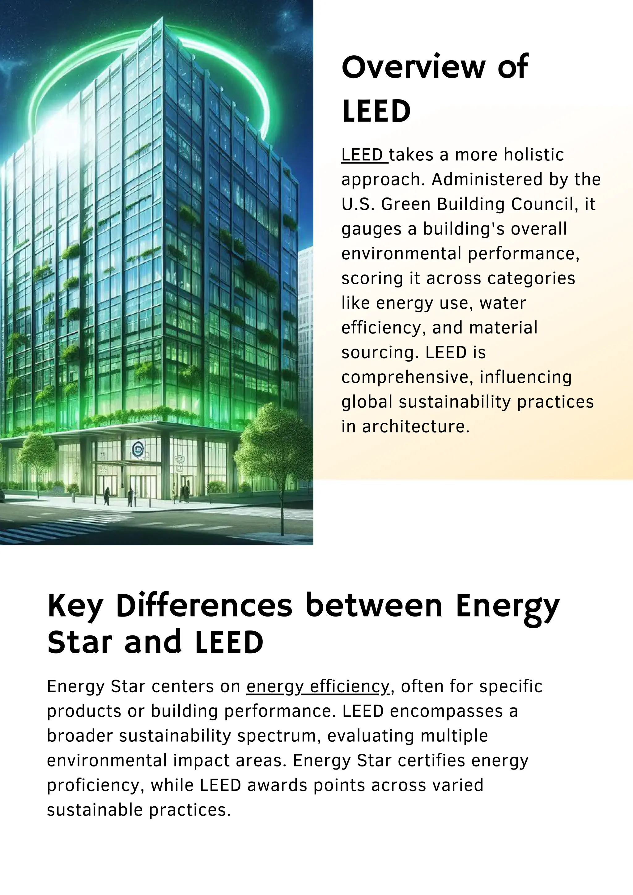 Understanding the Distinction between Energy Star and LEED.pdf | Power ...