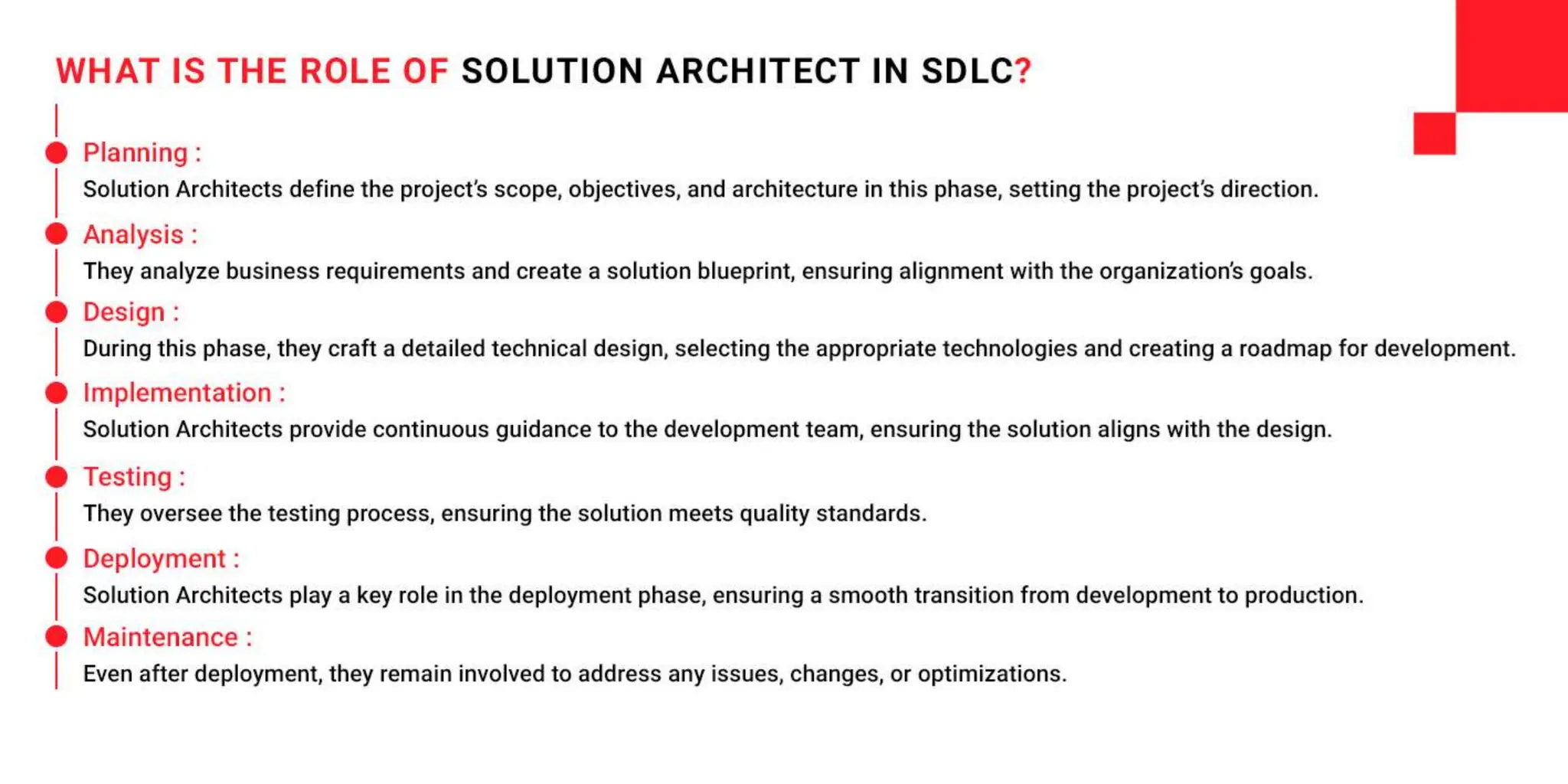 Understanding the Distinctive Duties of Solution Architects | PPT