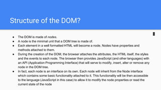 Understanding the dom by Benedict Ayiko | PPT