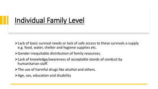 Understanding the Dynamics of Gender-Based Violence (GBV) and PSEA | PDF