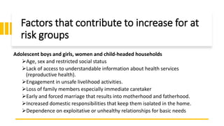 Understanding the Dynamics of Gender-Based Violence (GBV) and PSEA | PDF
