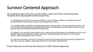 Understanding the Dynamics of Gender-Based Violence (GBV) and PSEA | PDF | Parenting | Family ...