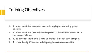 Understanding the Dynamics of Gender-Based Violence (GBV) and PSEA | PDF