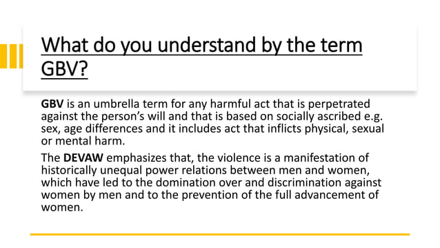 Understanding the Dynamics of Gender-Based Violence (GBV) and PSEA | PDF | Parenting | Family ...