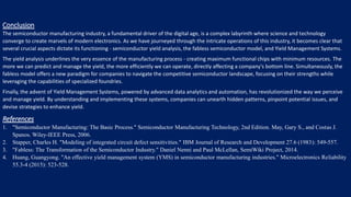 Understanding the Dynamics of Semiconductor Manufacturing Yield ...