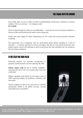 Understanding the Economic Cost of War: Why Conflict is Self-Sabotage | PDF