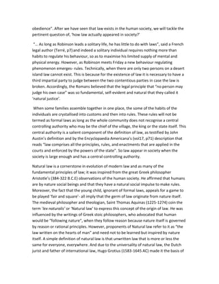 Understanding the evolution of law in society | DOCX