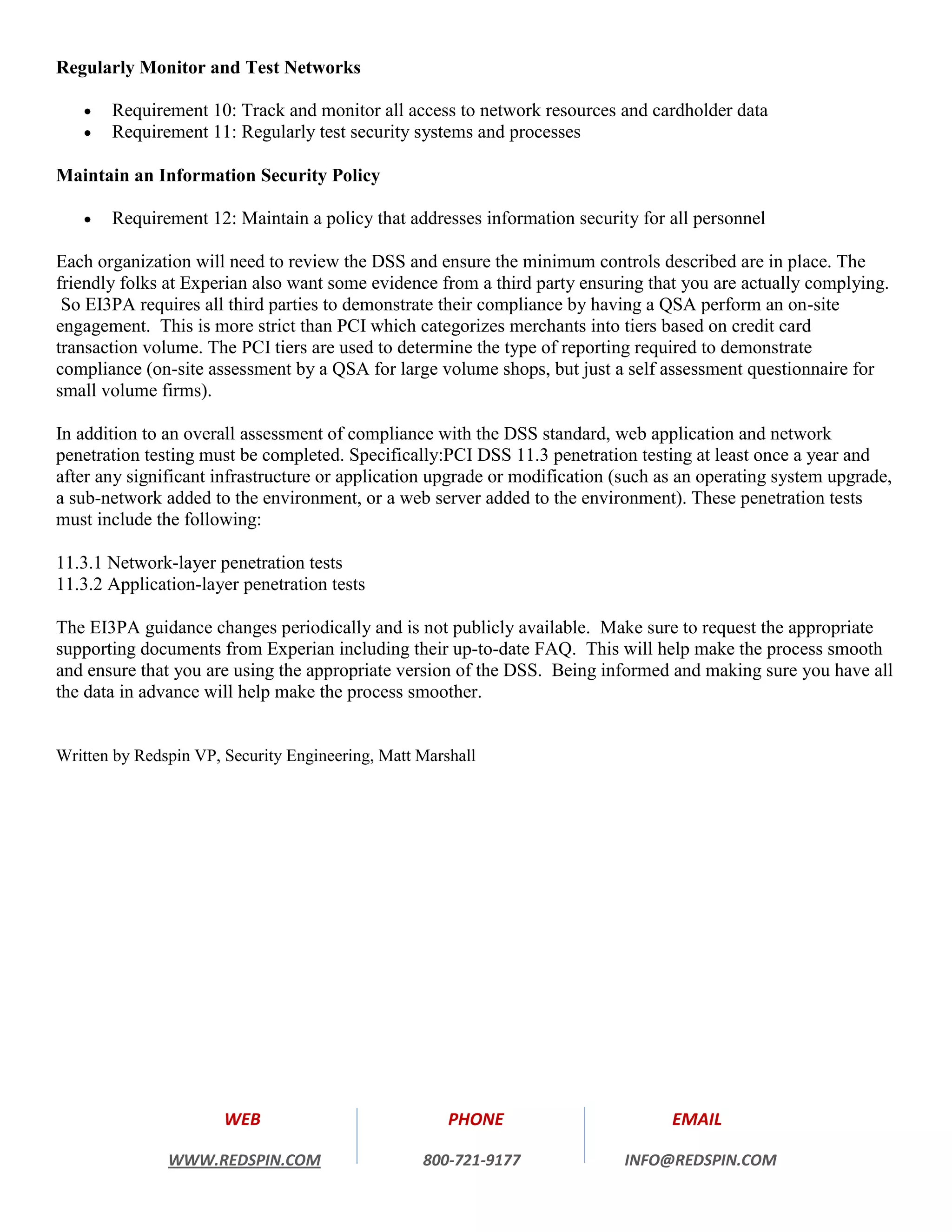 Understanding the Experian independent third party assessment (EI3PA ...