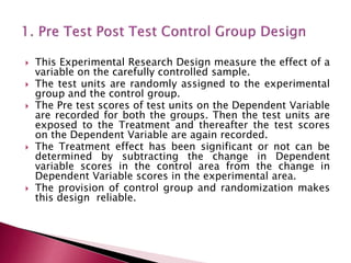 Understanding the Experimental Research Design(Part II) | PPTX