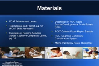 Understanding the FCAT | PPT
