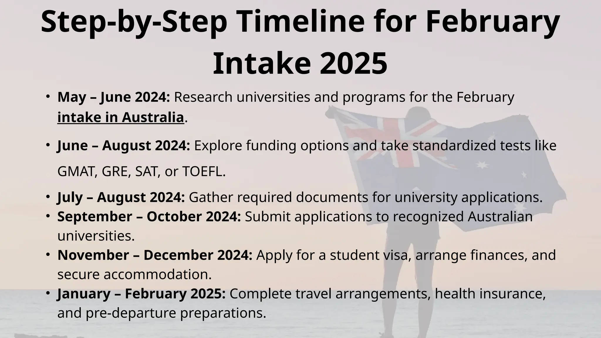 A Comprehensive Guide to February Intake in Australia | PPTX