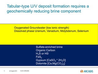 Understanding the Formation of Selected US Uranium Deposit Types Aids ...