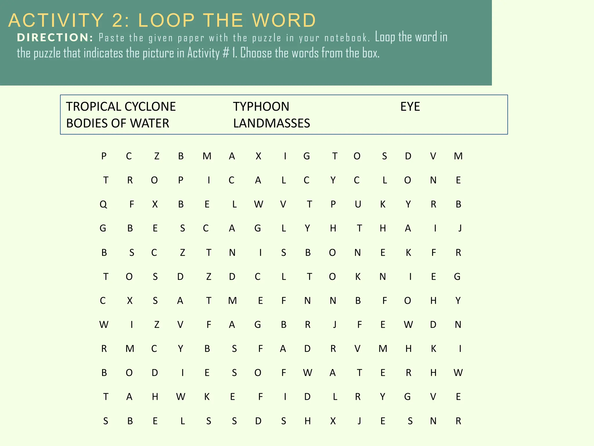 UNDERSTANDING THE FORMATION OF TYPHOONS OR HURRICANE.pptx