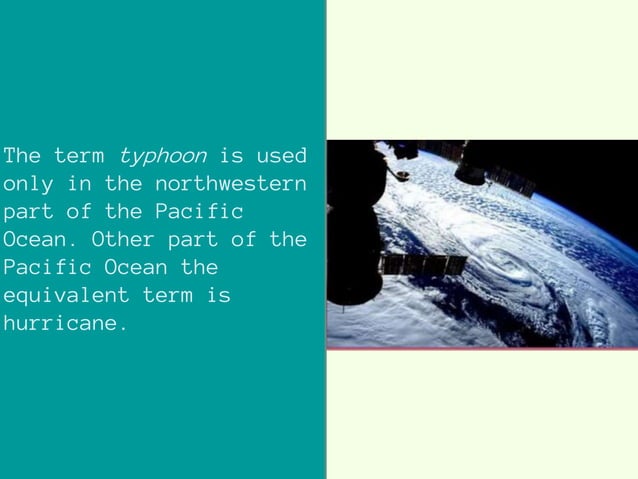 UNDERSTANDING THE FORMATION OF TYPHOONS OR HURRICANE.pptx | Weather ...