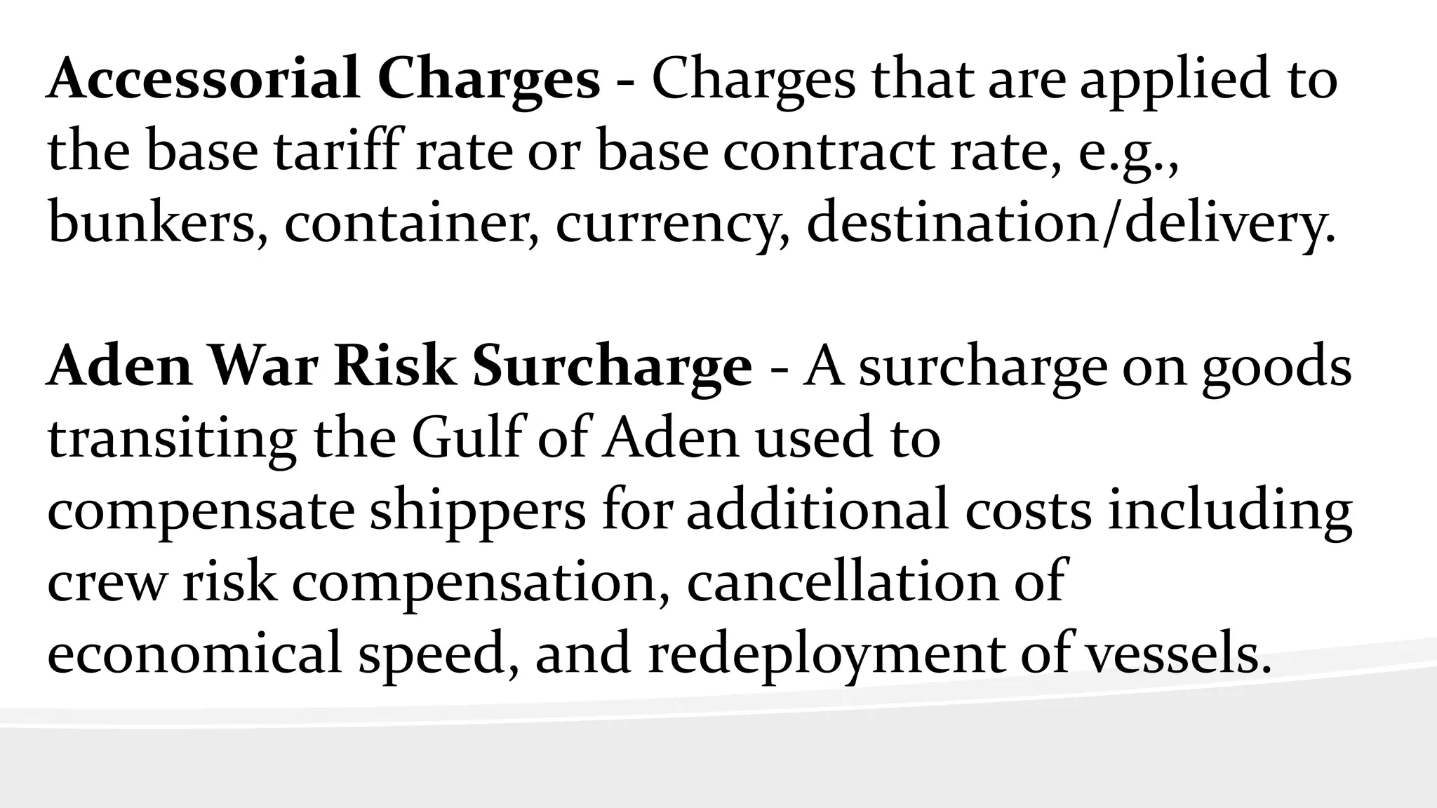 UNDERSTANDING THE FREIGHT RATE SHEET | PPTX