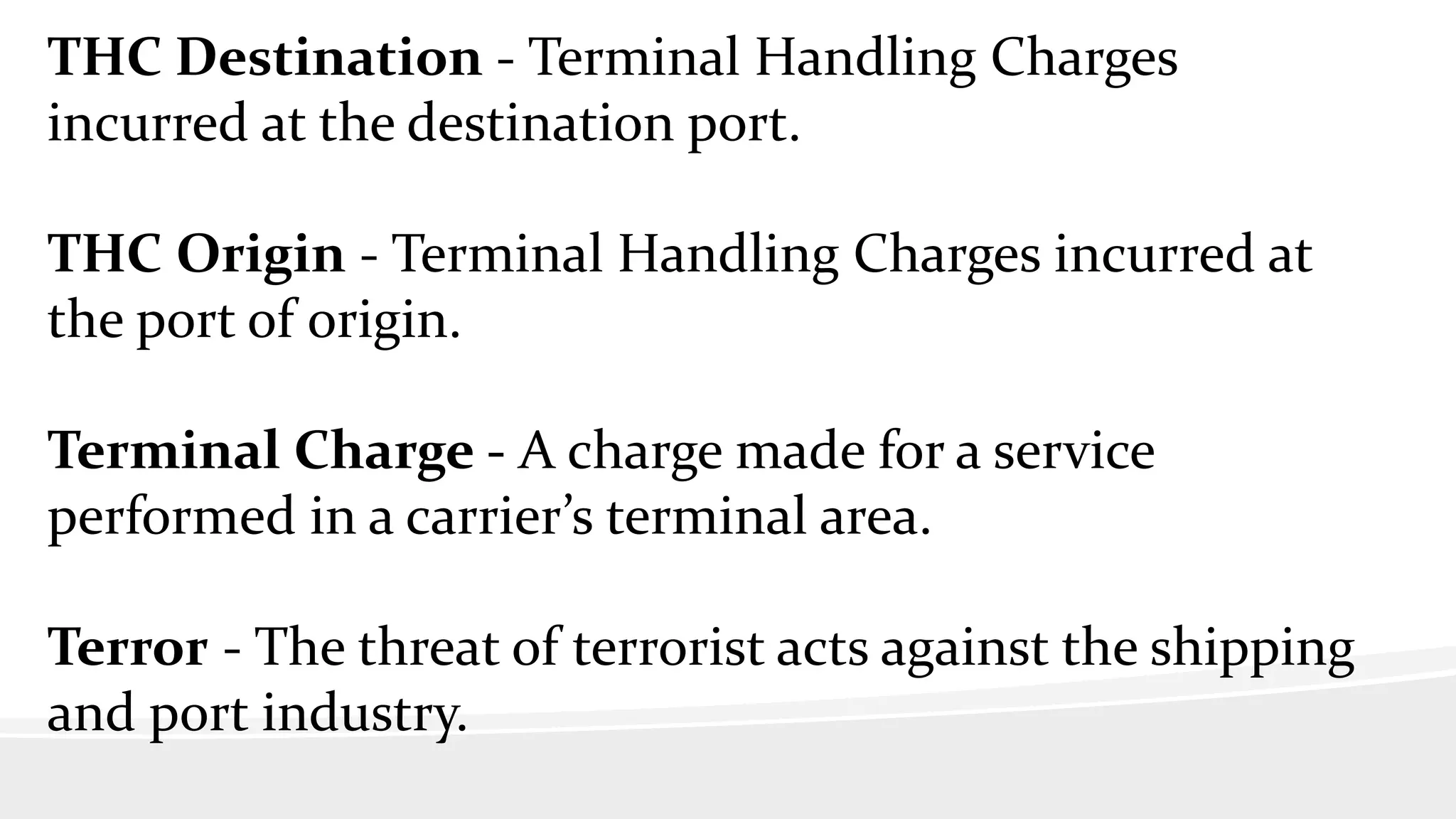 UNDERSTANDING THE FREIGHT RATE SHEET | PPTX