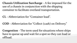 UNDERSTANDING THE FREIGHT RATE SHEET | PPTX