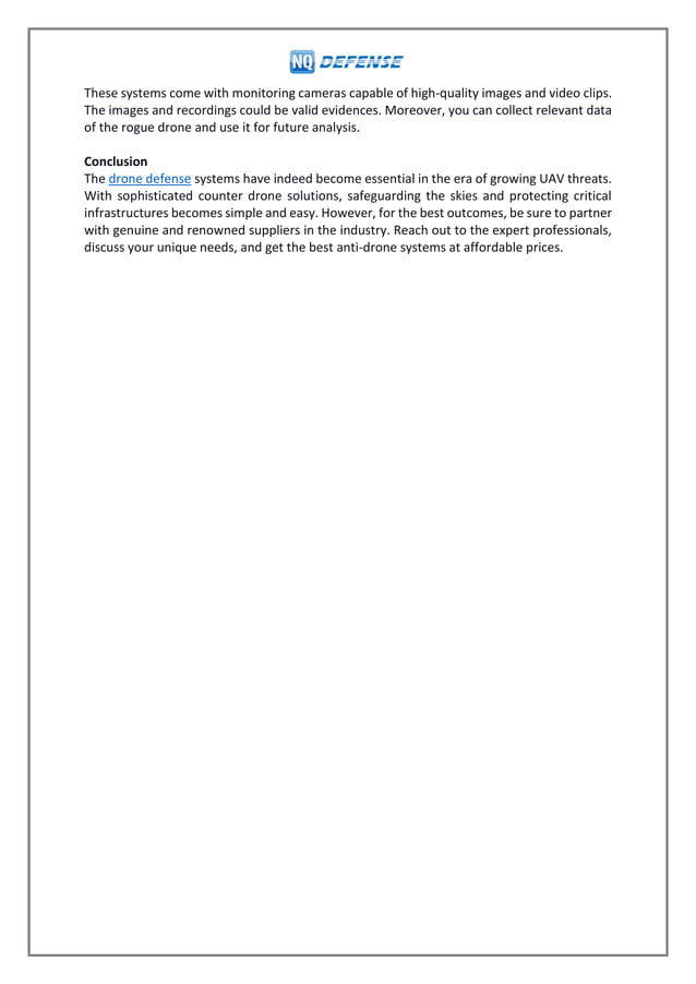 Understanding the Functionalities of the Anti-Drone Systems.pdf | Radio Control | Hobbies ...