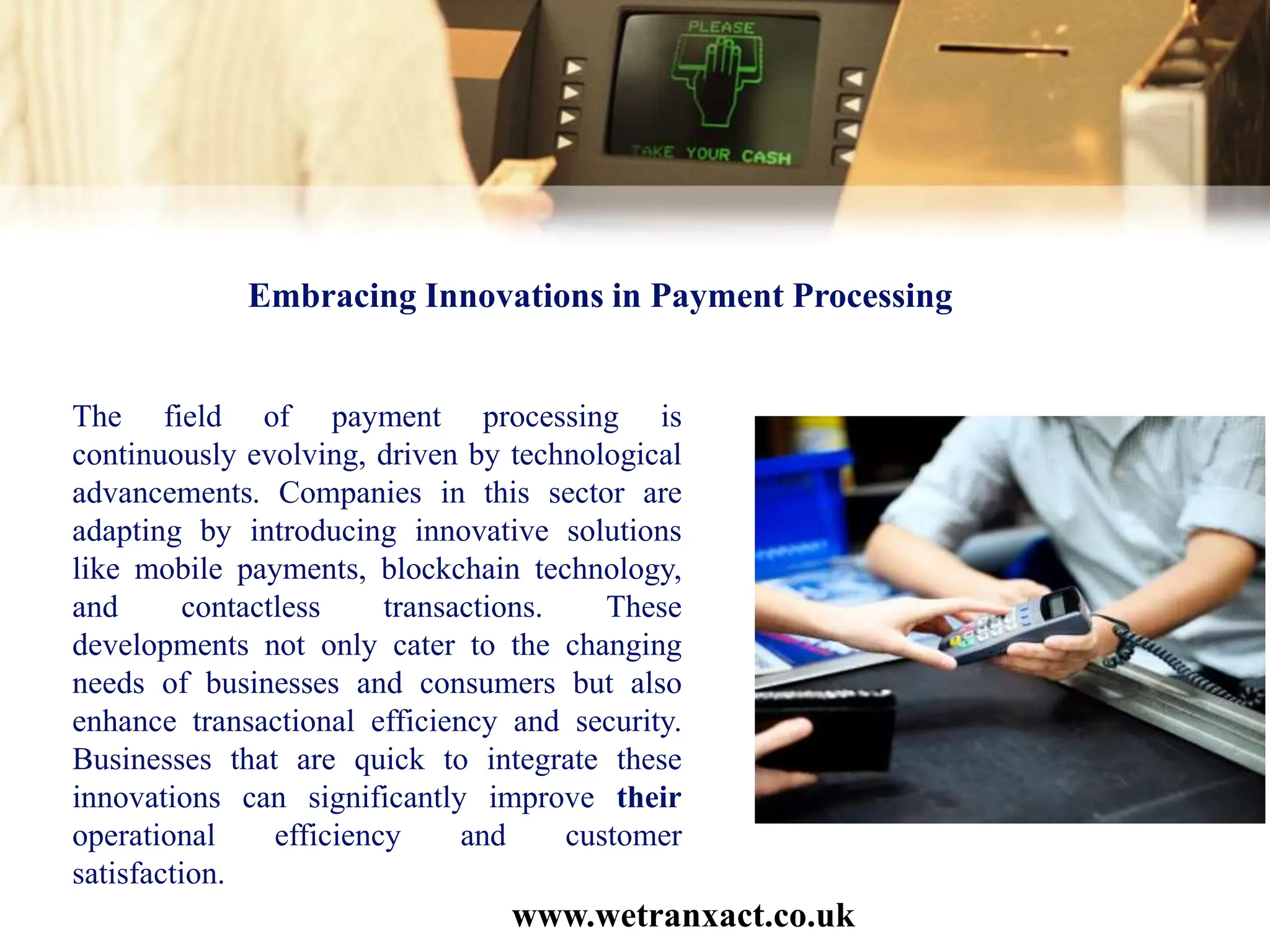 Understanding the Future of Payment Processing in Business Transactions ...