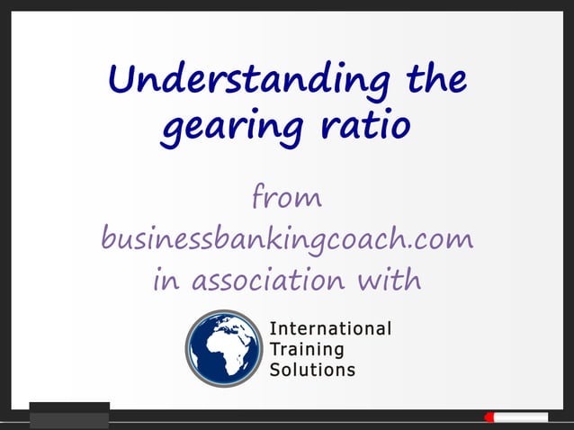 Understanding the gearing ratio | PDF | Stocks and Bonds | Personal ...