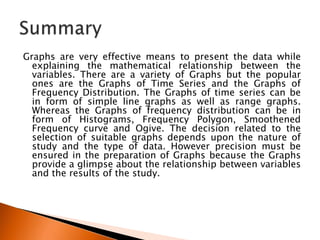 Understanding the graphical representation of data in research | PPTX