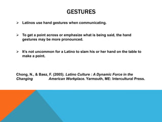 Understanding the Latino/Hispanic Culture in the Workplace | PPTX