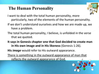 Understanding the human personality 1 | PPTX