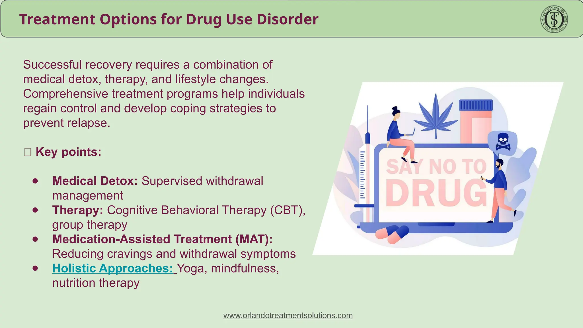 Drug Use Disorder & Addiction: Signs, Symptoms, and Treatment Options | PPT