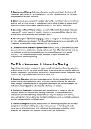 Understanding the Importance of Autism Assessments | A Comprehensive Guide | PDF