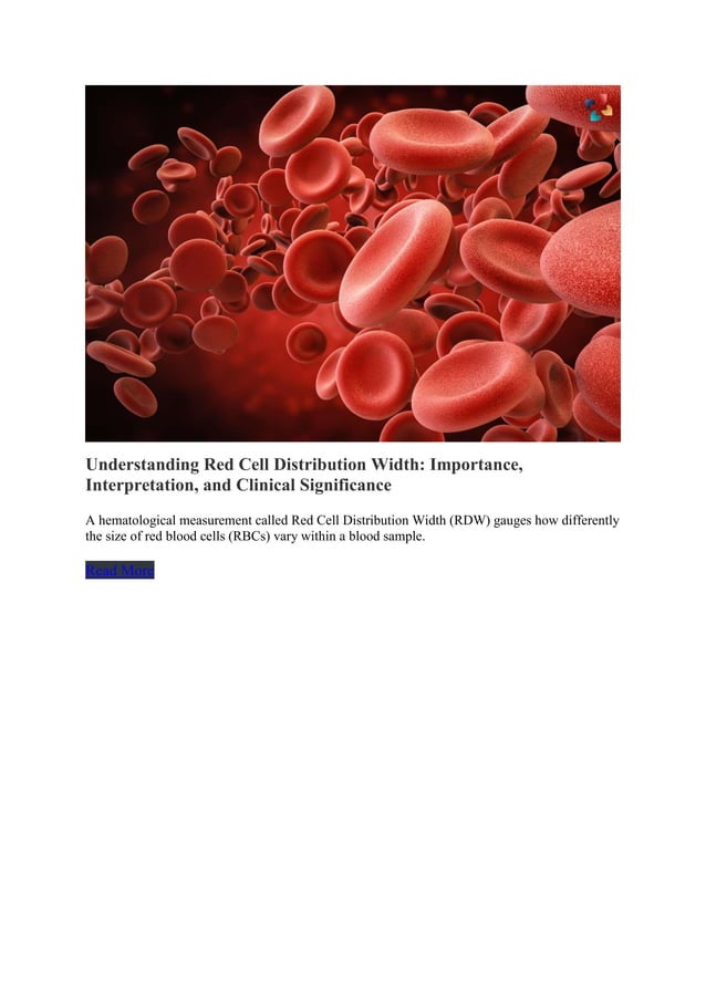 Importance of CBC with Differential in Healthcare | The Lifesciences ...