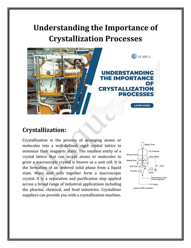 Understanding the Importance of Crystallization Processes.pdf ...