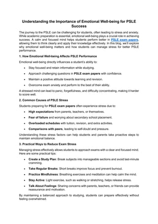 Understanding the Importance of Emotional Well being for PSLE Success.pdf