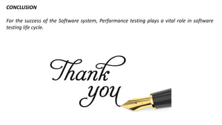 Understanding the importance of software performance testing and its ...