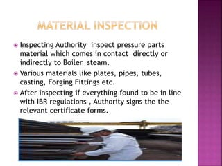 Understanding the indian boiler regulations ibr(1950) | PPTX