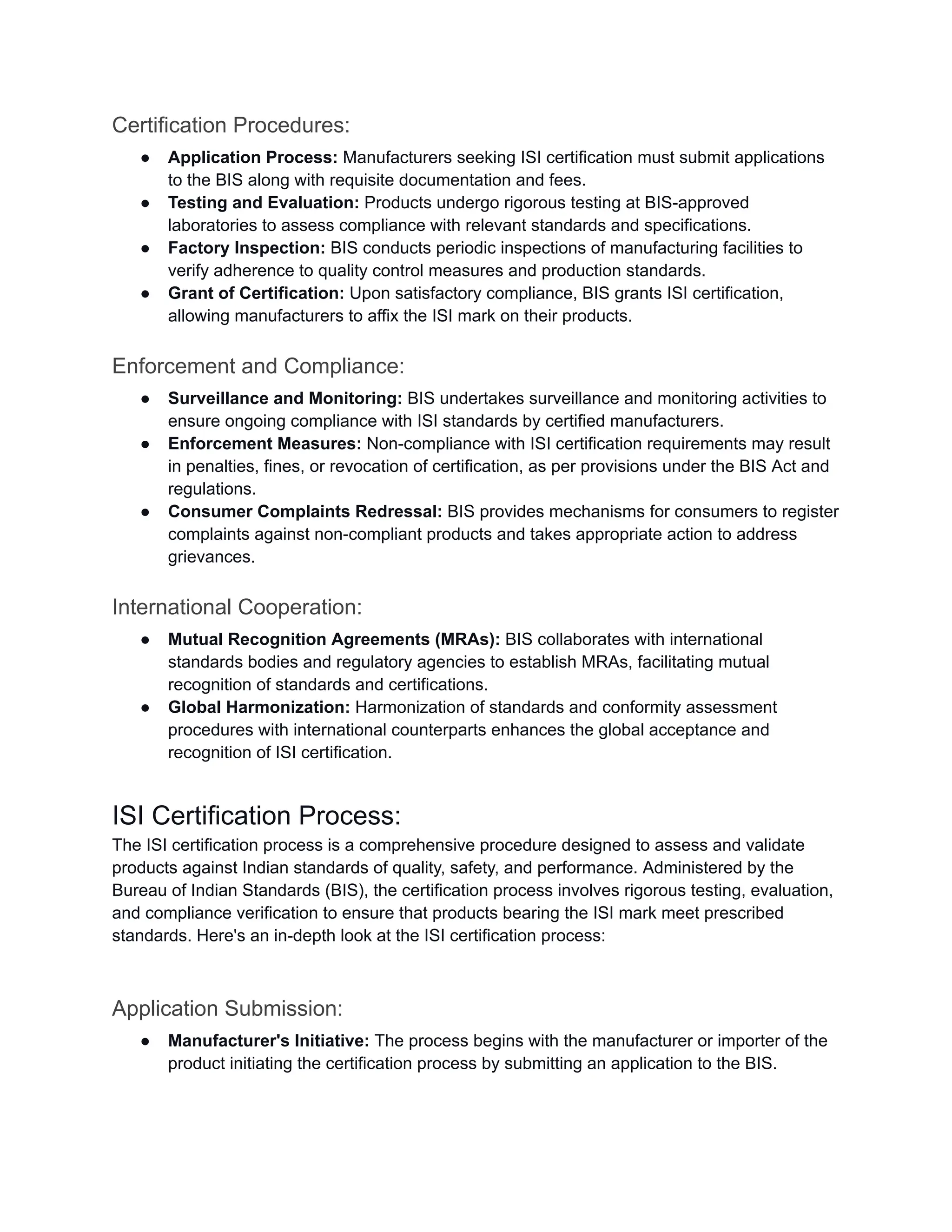 Understanding The Indian Standards Institution (ISI) Certification ...
